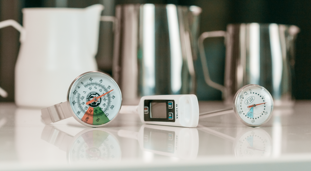 How to calibrate a thermometer & best use it to froth & steam milk ...